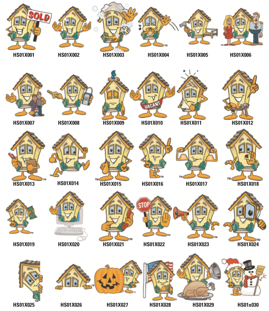 House Mascot Clip Art – Toons4Biz
