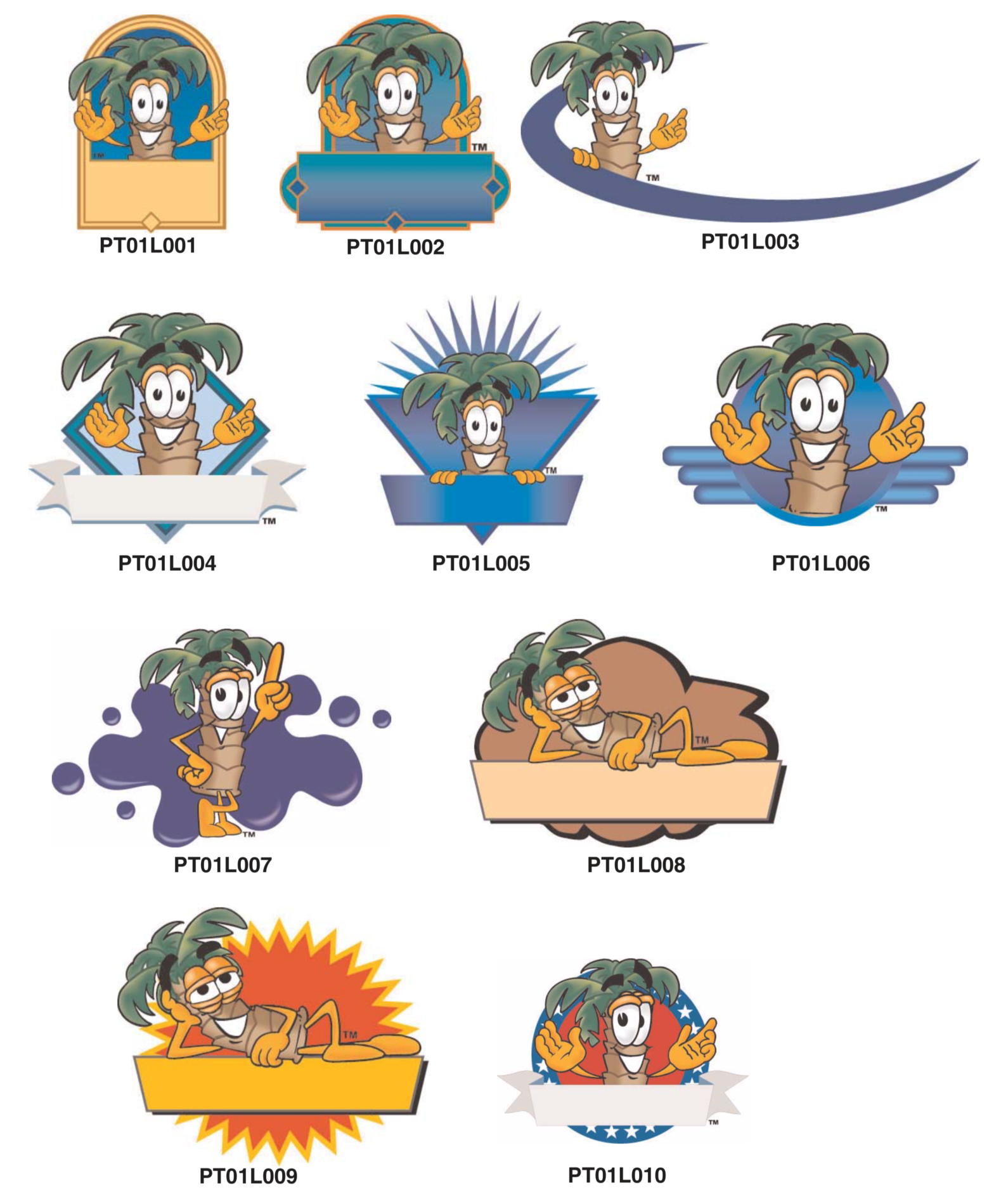 Palm Tree Mascot – Toons4Biz