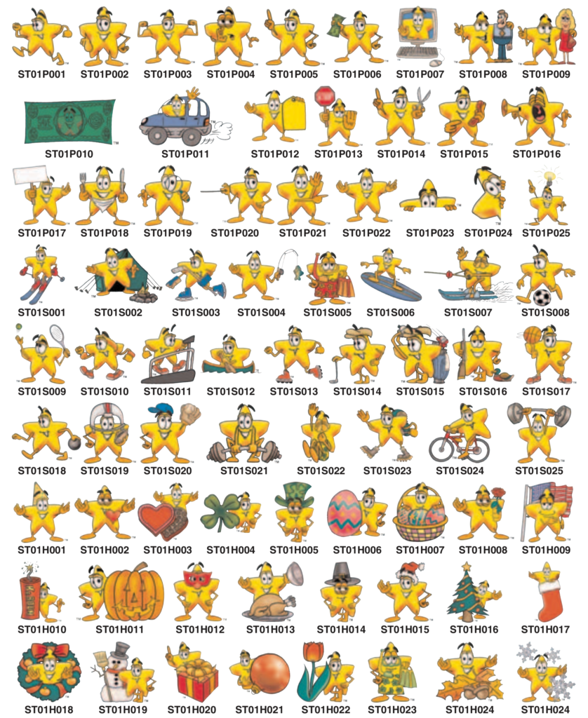 Star Mascots – Toons4Biz